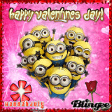 Minion Happy Valentines Day
