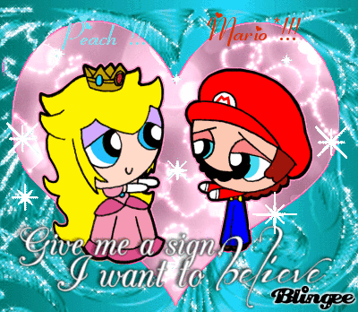 Mario and Peach in love*!!! Picture #134128648 | Blingee.com