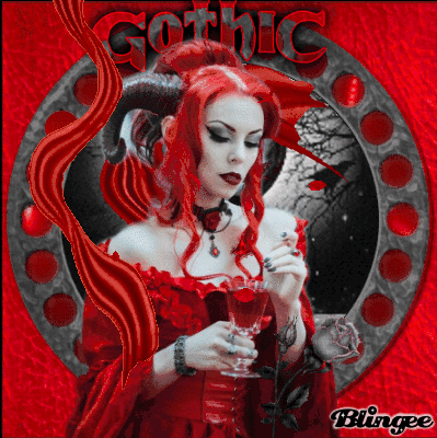Red Gothic Picture #137413111 | Blingee.com