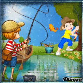 Fishing in the rain Challenge (June 20, 2020) | Blingee.com
