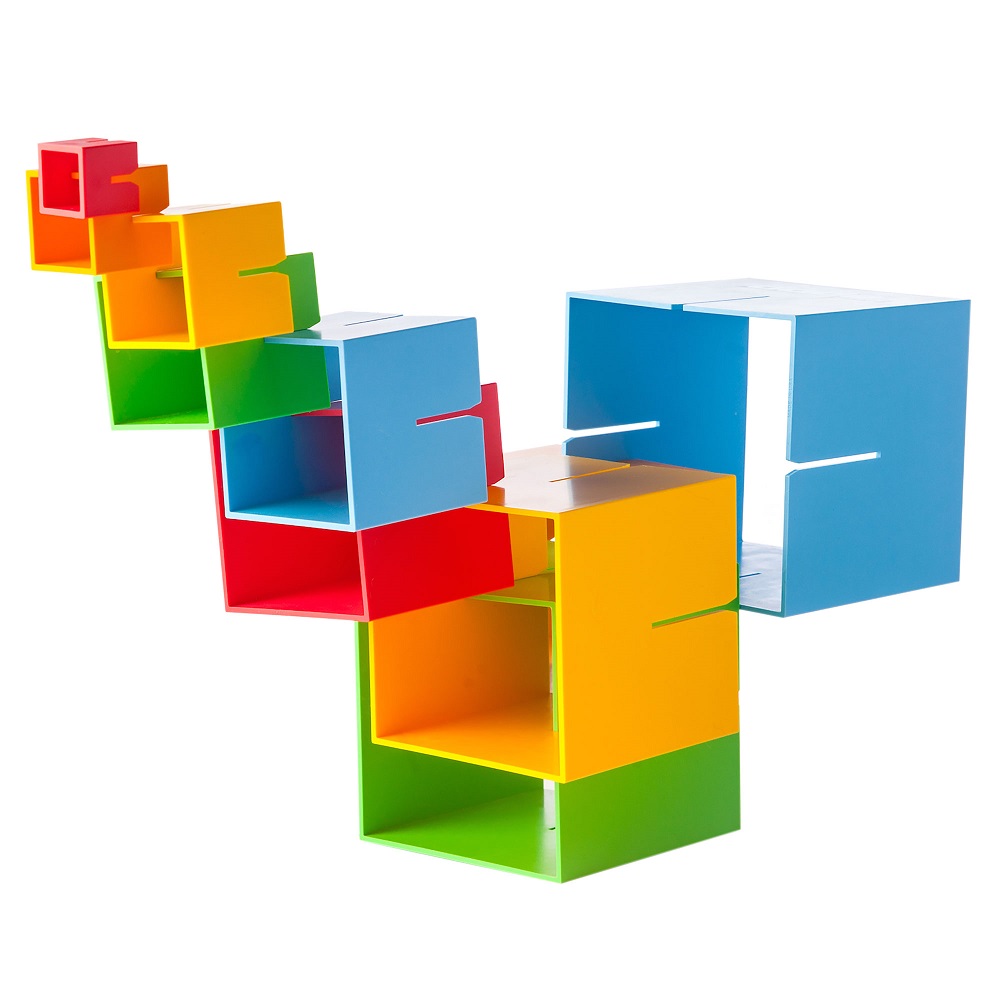 Ripley - DADO CUBES- JUEGO DE CONSTRUCCION