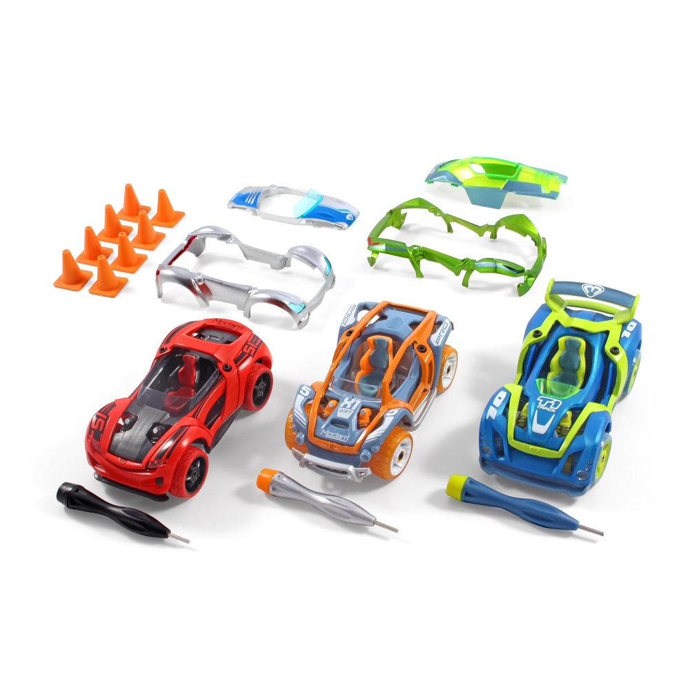 Ripley - AUTOS ARMABLES MODARRI 3 PACK DELUX