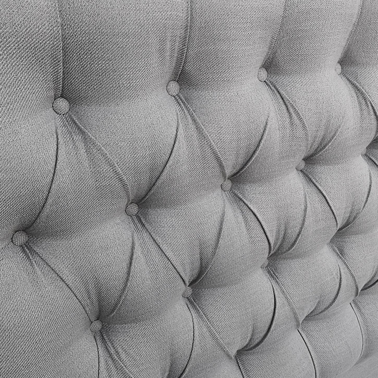 Ripley - RESPALDO CAPITONE PREMIUM LINO GRIS PLATA QUEEN