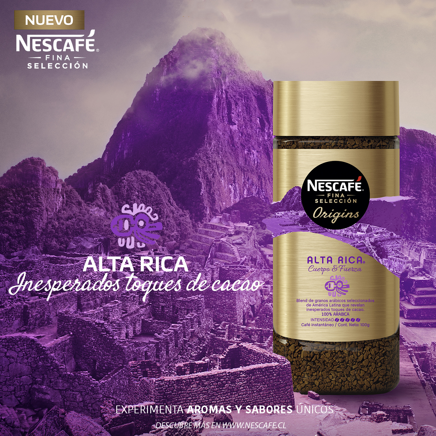 Ripley - CAFÉ NESCAFÉ® FINA SELECCIÓN ALTA RICA FRASCO 100G