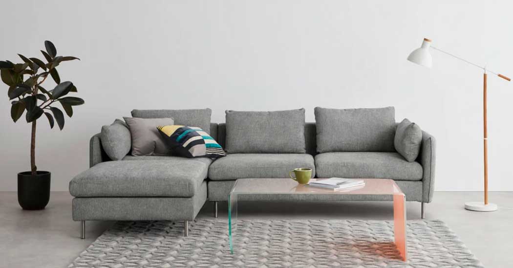 Ripley - SOFÁ ESQUINERO CON CHAISE LONGUE A LA IZQUIERDA VENTO - GRIS A ...