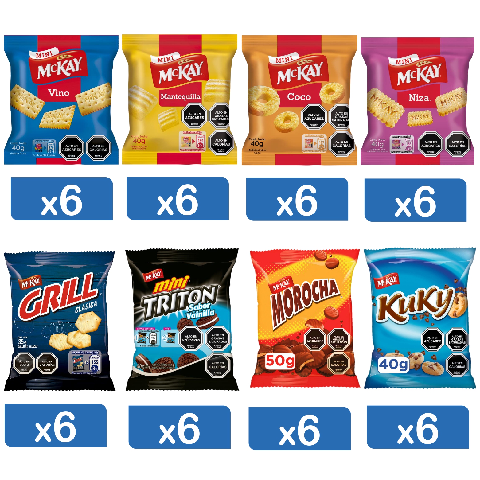 Ripley - GALLETA NESTLÉ® MCKAY® MINI COLACIONES X48 UNIDADES