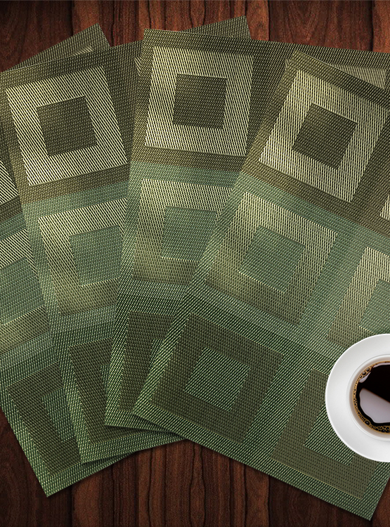 Ripley - SET INDIVIDUALES BOSTON VERDE 4 PZAS.