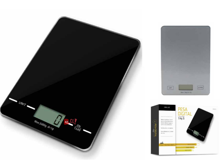 Ripley - PESA GRAMERA COCINA DIGITAL 5KG GRIS PUNTOSTORE