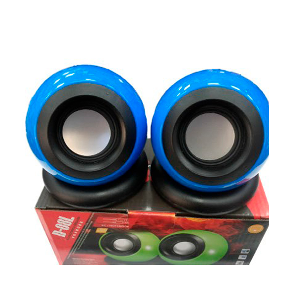 Ripley - PARLANTE ALTAVOZ PARA PC-NOTEBOOK (REDONDO) - ROJO