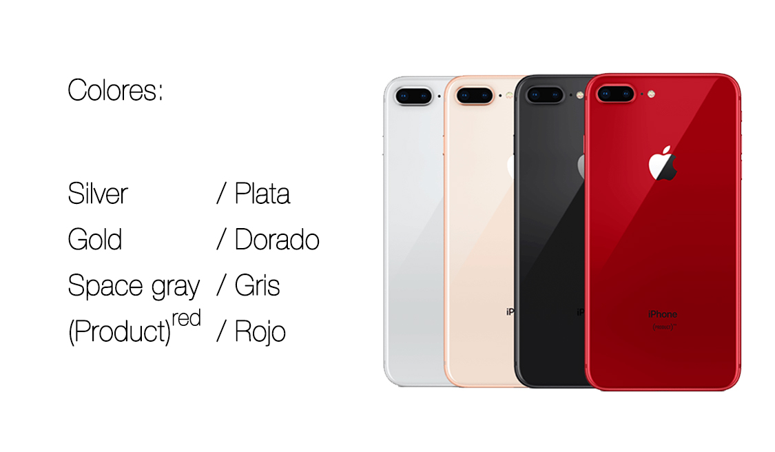 IPHONE 8 PLUS 64 GB GRIS REACONDICIONADO - biobiocomunicaciones