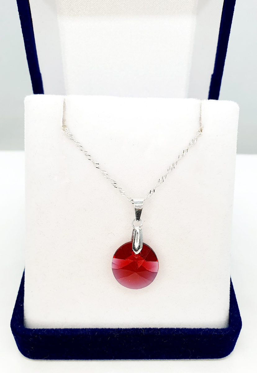 Ripley - CONJUNTO AROS + COLLAR MADRID PLATA ITALIANA 925 Y CRISTALES ...