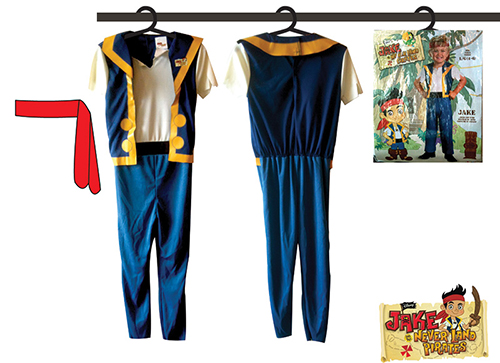 Ripley - DISFRAZ JAKE EL PIRATA ORIGINAL