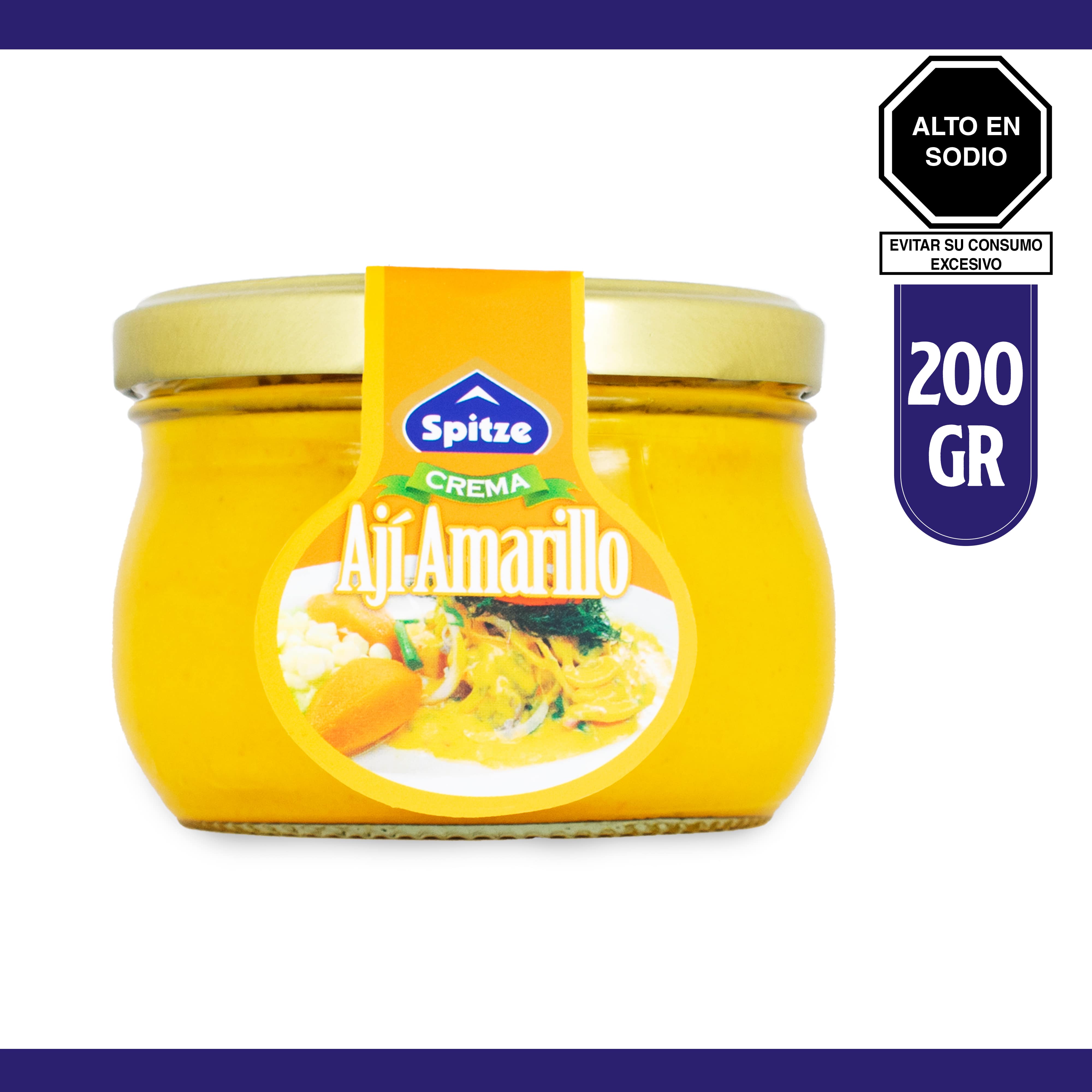 Ripley - CREMA DE AJÍ AMARILLO SPITZE 200G