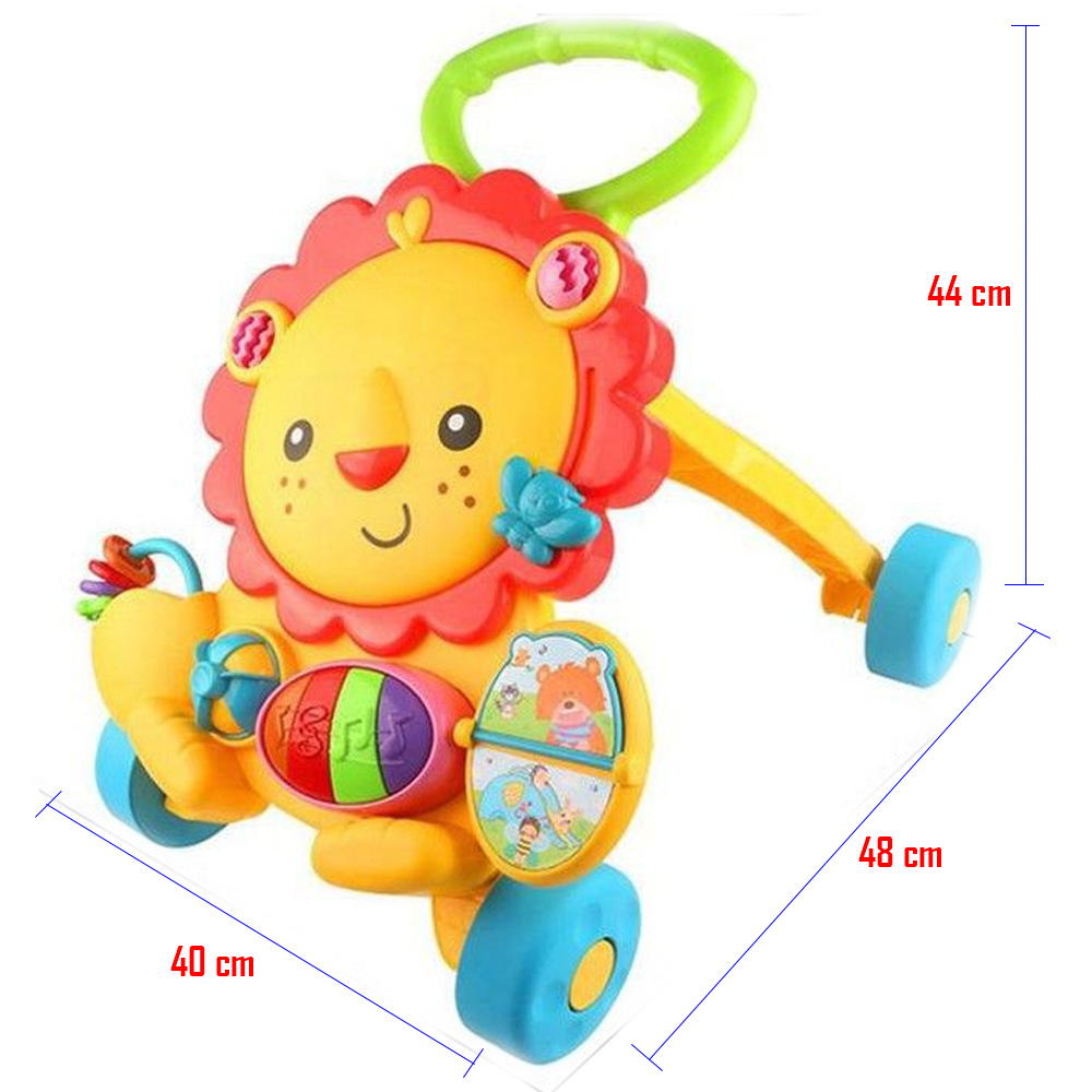 Ripley - IDEAL ANDADOR CAMINADOR MUSICAL 2 EN 1 LEÓN