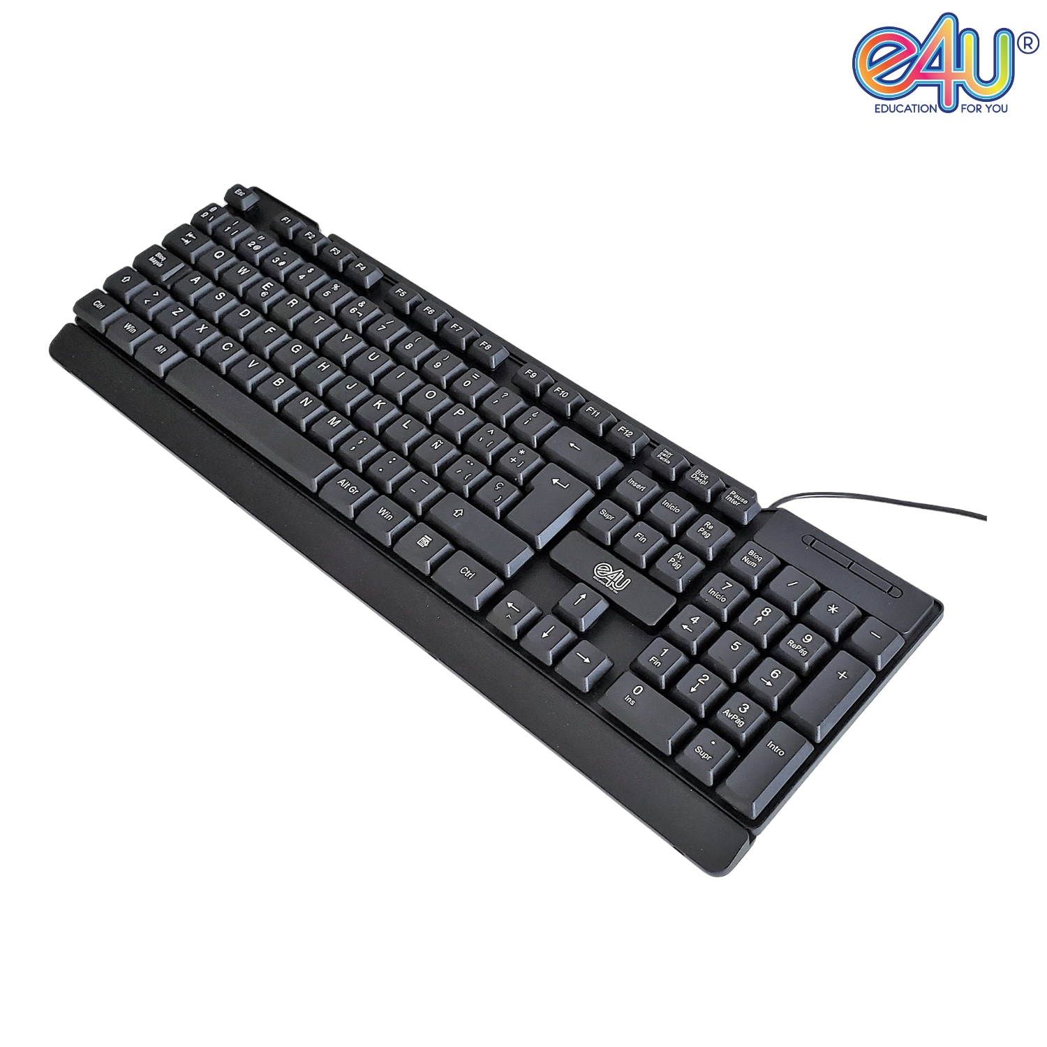 Ripley - KIT TECLADO Y MOUSE USB E4U
