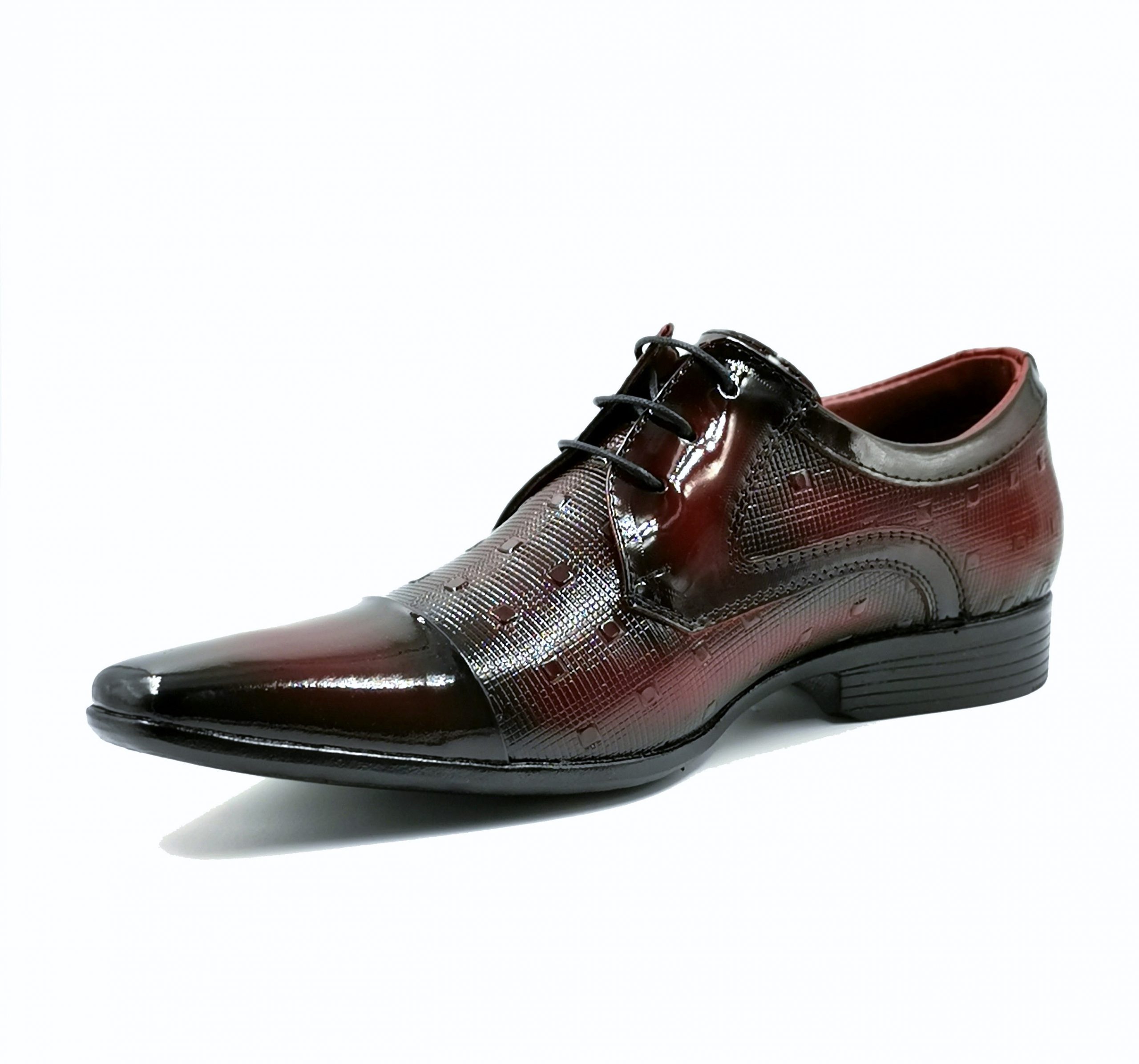 Ripley - ZAPATO LEVURETT CHAROL DARK RED