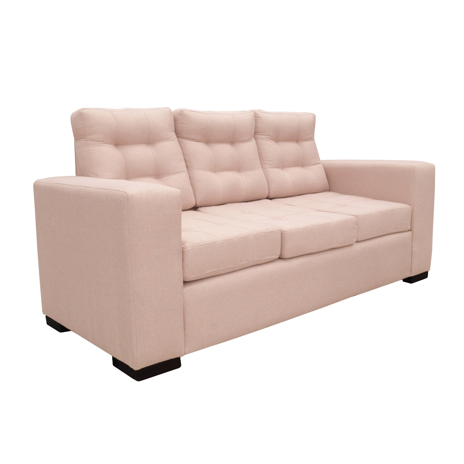 Ripley - SOFA ANTU CHENILLE TIPO LINO PALO ROSA 3 CUERPOS