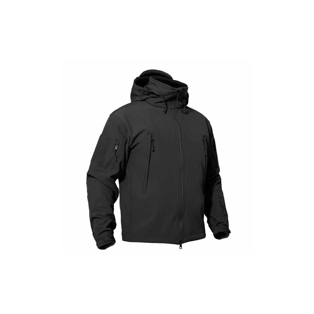 Ripley - CHAQUETA SOFTSHELL TACTICA MILITAR EKOL CAPUCHA IMPERMEABLE