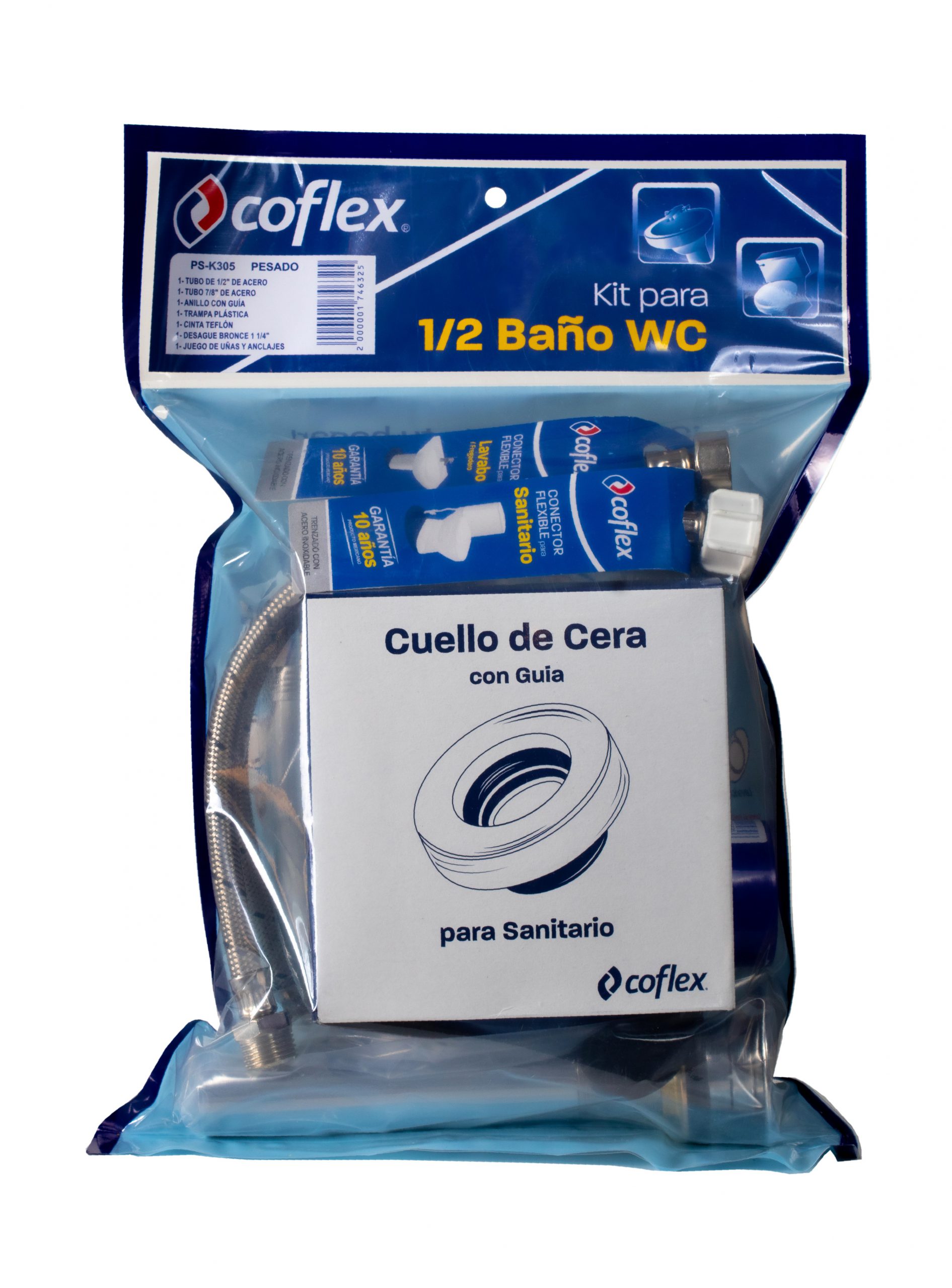 Ripley - KIT PARA INSTALACIÓN COFLEX DE 1/2 BAÑO PESADO
