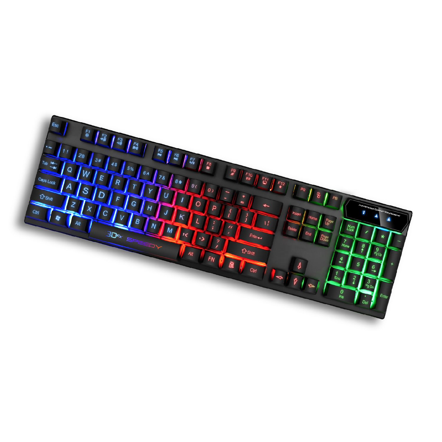 Teclado led rgb | Ripley.cl