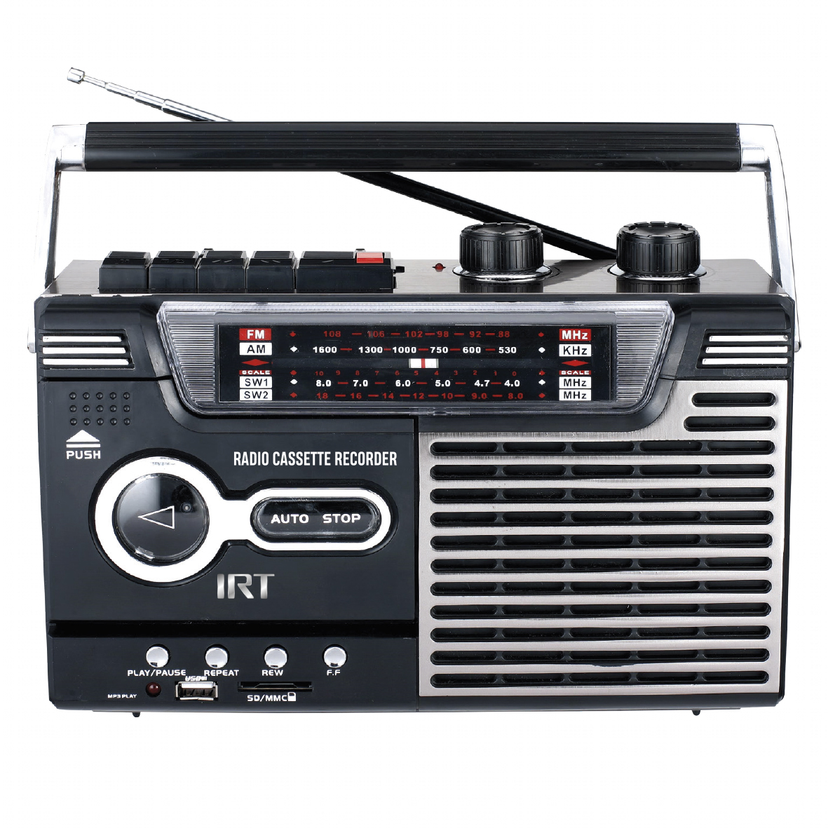 Ripley - IRT PARLANTE RETRO BT/RADIO/CASSETTE/AUX/USB