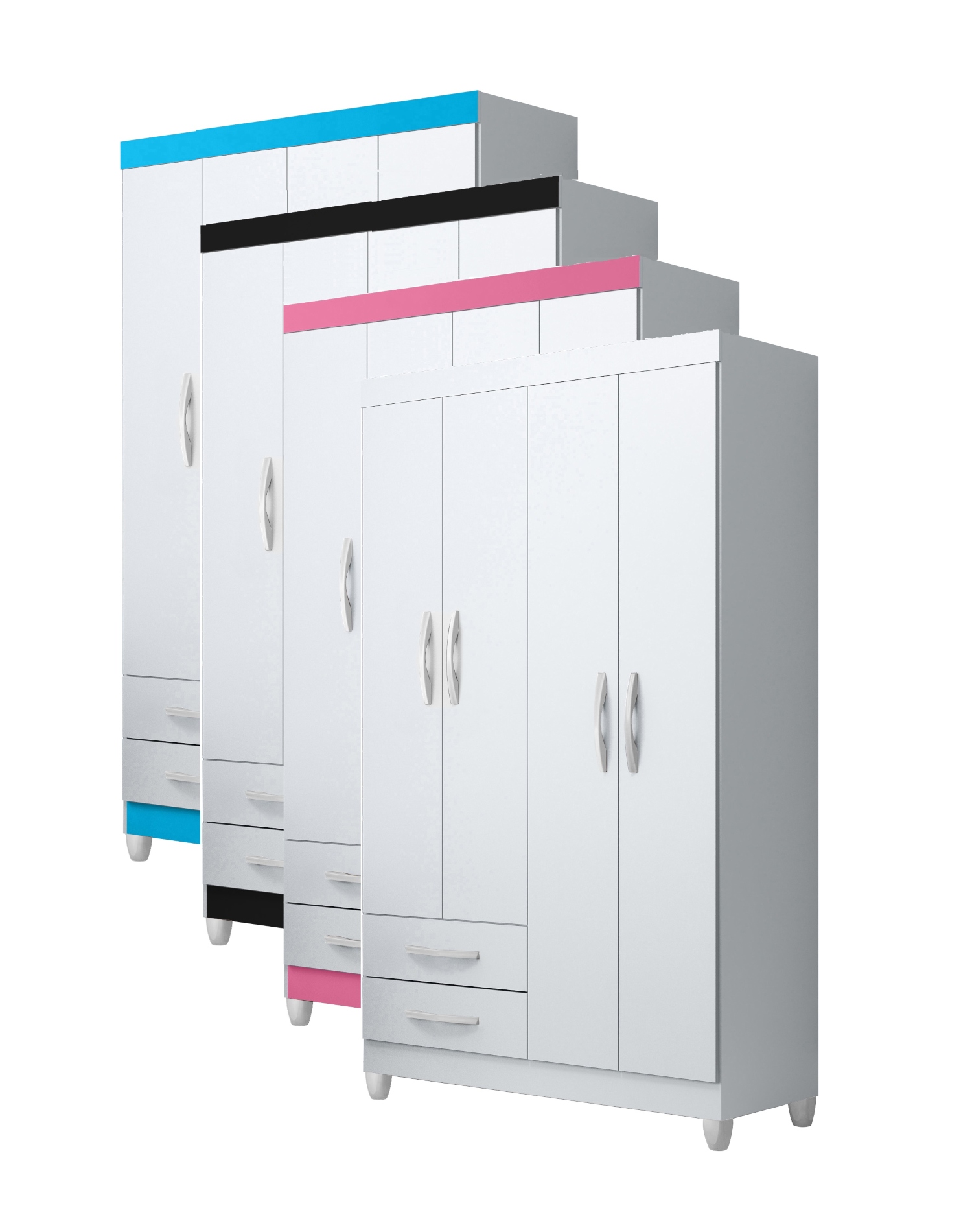 Ripley - ROPERO AMBAR 4 PUERTAS CUADRIFLEX