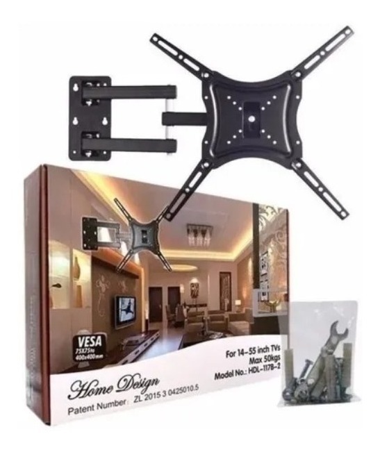 GENERICO Soporte Tv 14 A 55 Con Brazo Hdl-117B-2 Max 50Kg | falabella.com