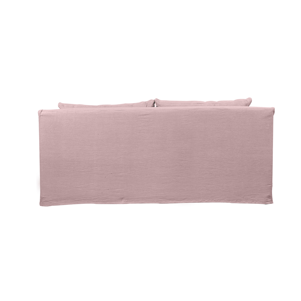 Ripley - SOFA LIRCAY LINO PALO ROSA 3C