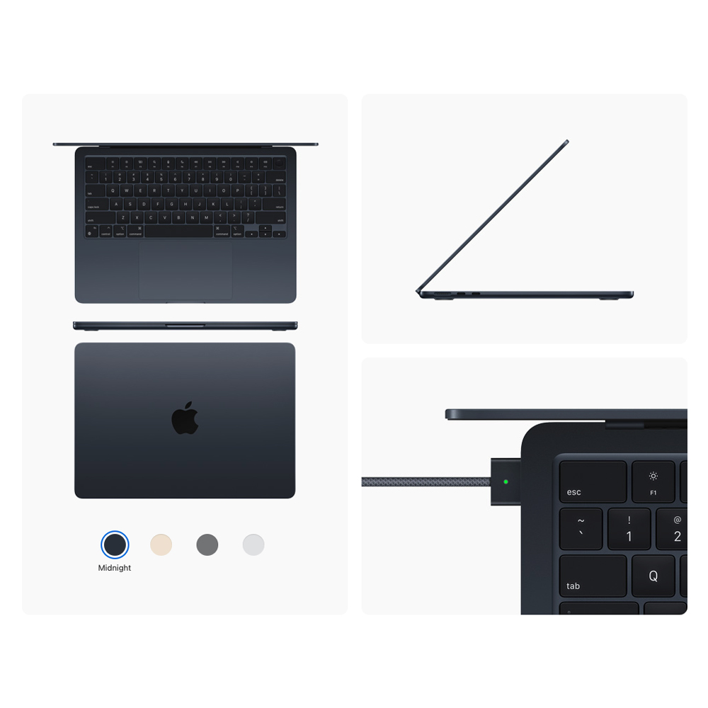 Ripley MACBOOK AIR 13 6 CHIP M2 8 CORE 16GB RAM 1TB SSD MIDNIGHT ripley-macbook-air-13-6-chip-m2-8-core-16gb-ram-1tb-ssd-midnight