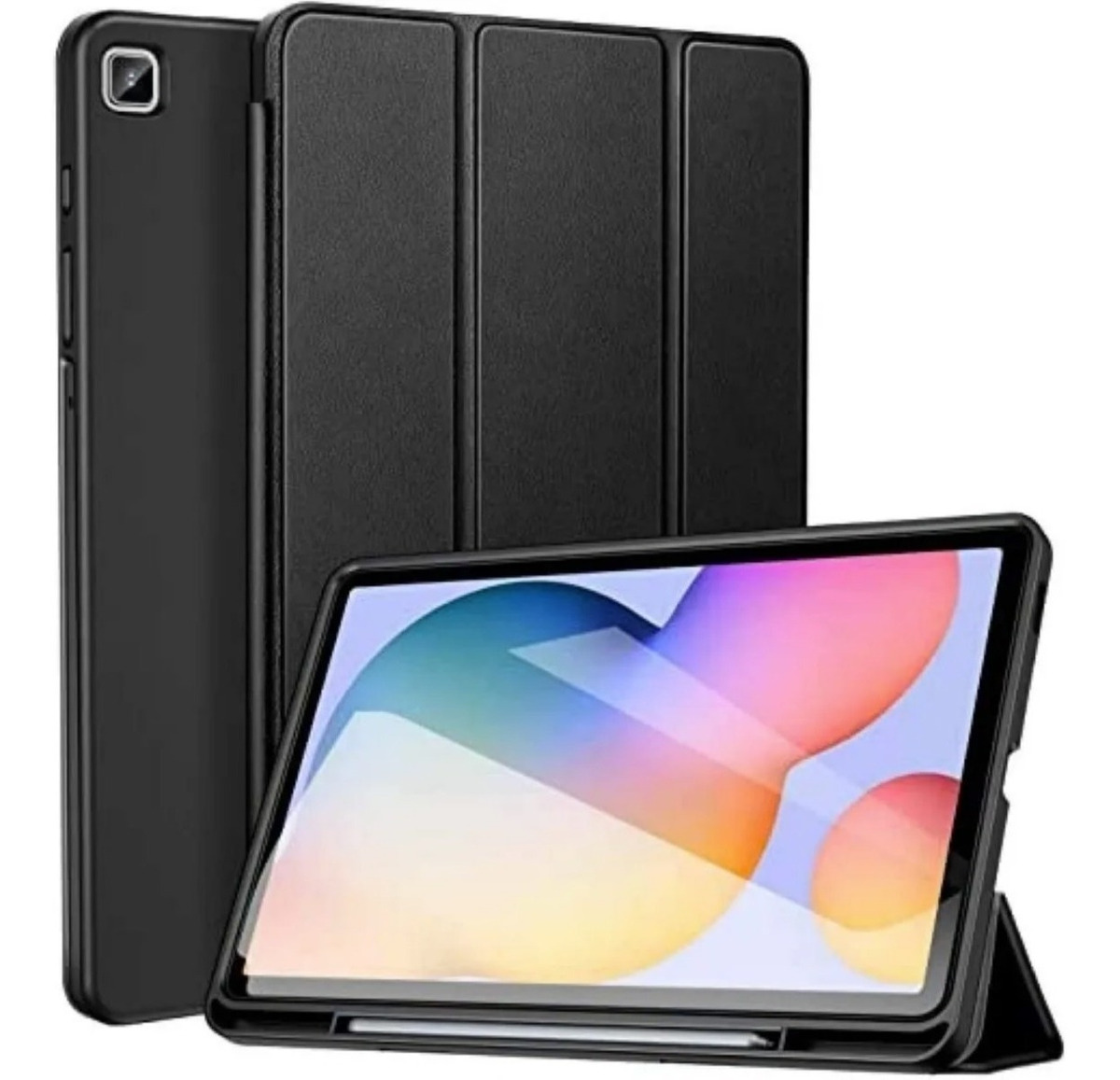 Ripley - FUNDA MAGNETICA TIPO LIBRO 10 GALAXY TAB NEGRO P5100