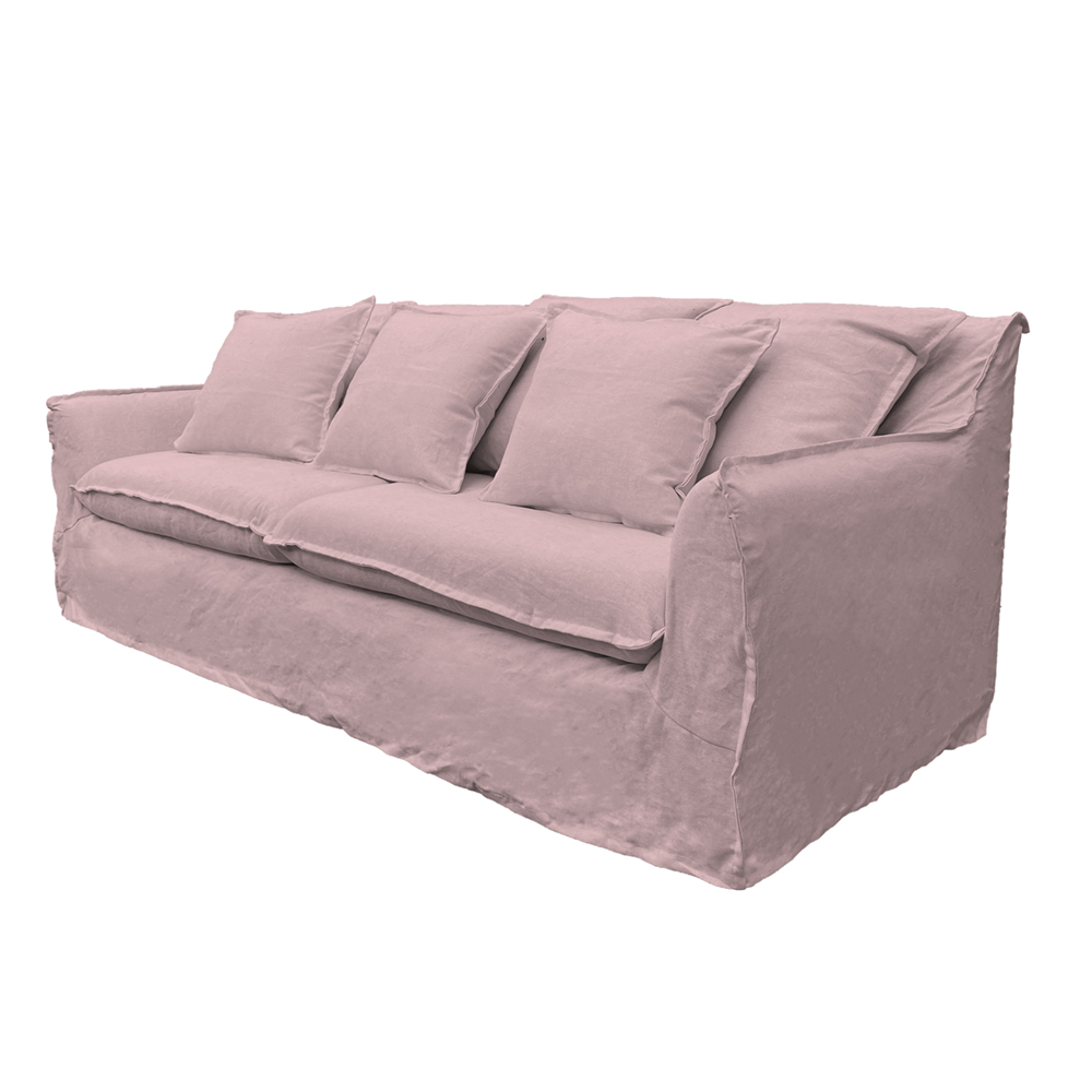 Ripley - SOFA PALENA LINO PALO ROSA 3C