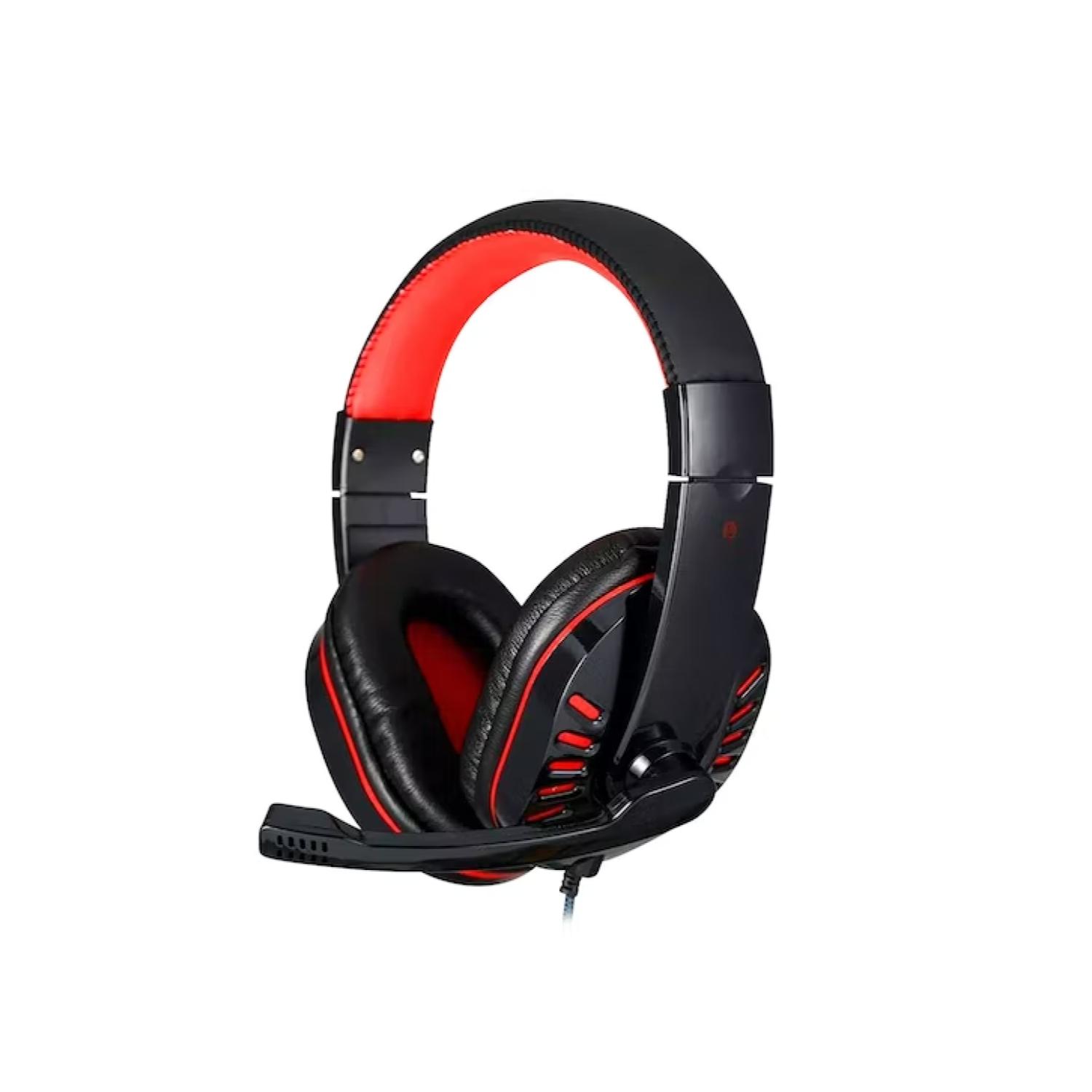 Ripley - AUDIFONO GAMER JACK 3.5 PS4 XBOX PC 2MTS NEGRO ROJO ULTRA