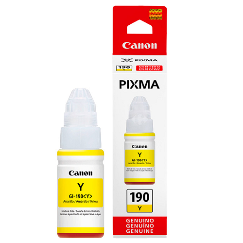 Ripley - BOTELLA DE TINTA CANON GI-190Y YELLOW