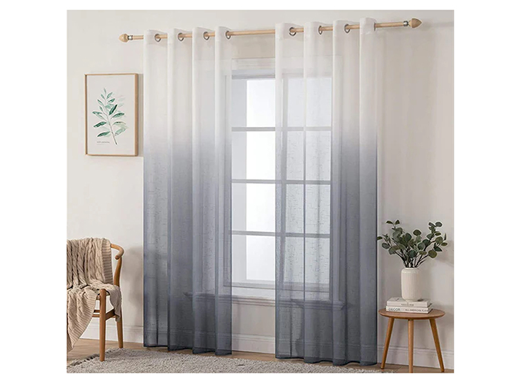 Ripley - CORTINA DEGRADE GRIS