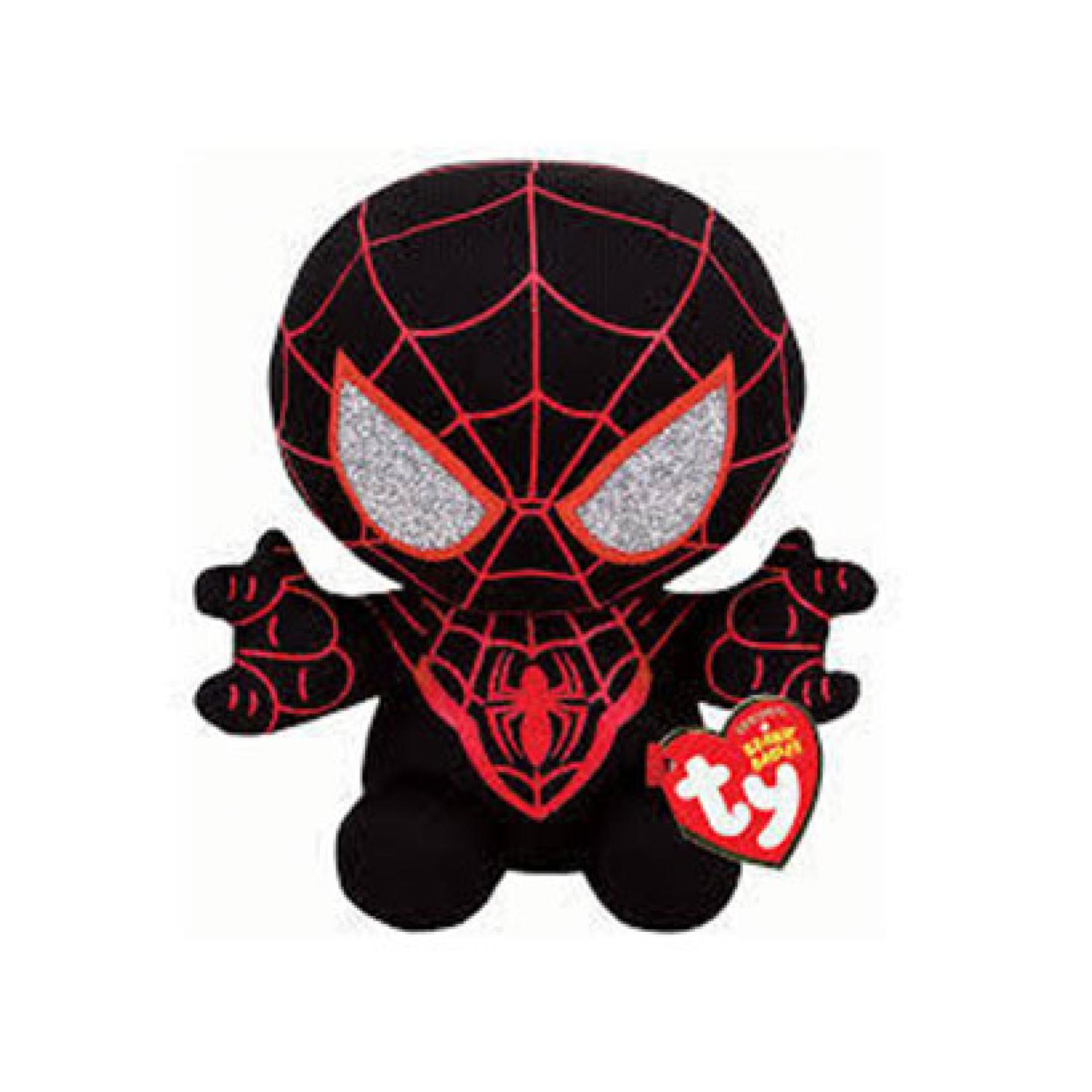 Ripley - JUGUETE PELUCHE SPIDERMAN MILES MORALES 30CM NEGRO INFANTIL