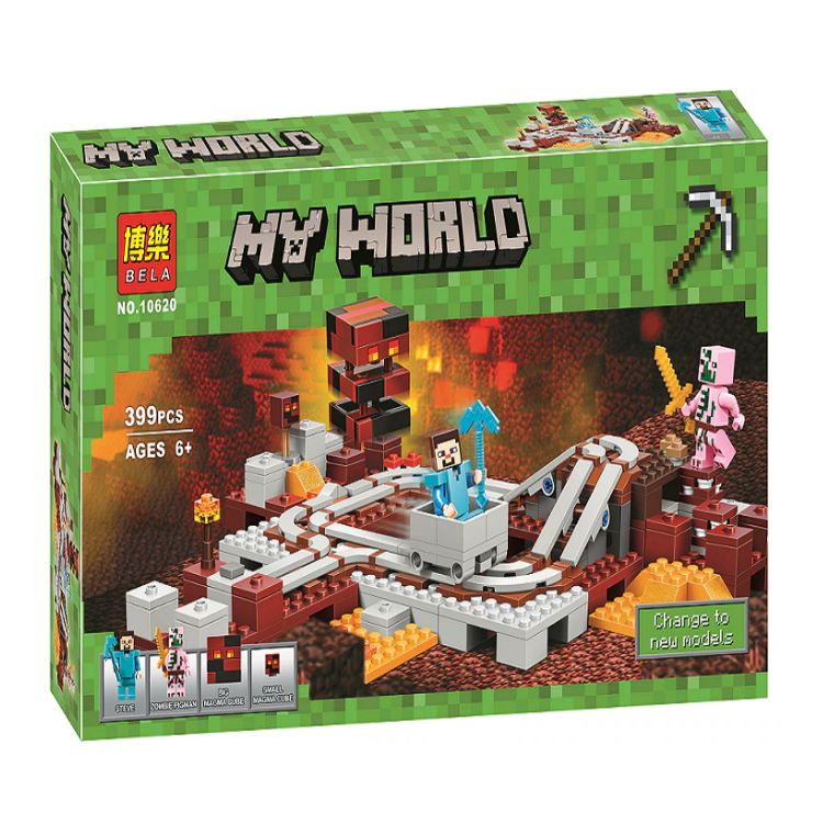JUEGO DIDACTICO ARMABLE BELA MY WORLD 399PCS - 10620BE