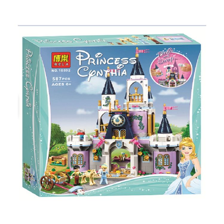 Ripley - JUEGO DIDACTICO ARMABLE BELA PRINCESS CYNTHIA 587PCS - 10892BE