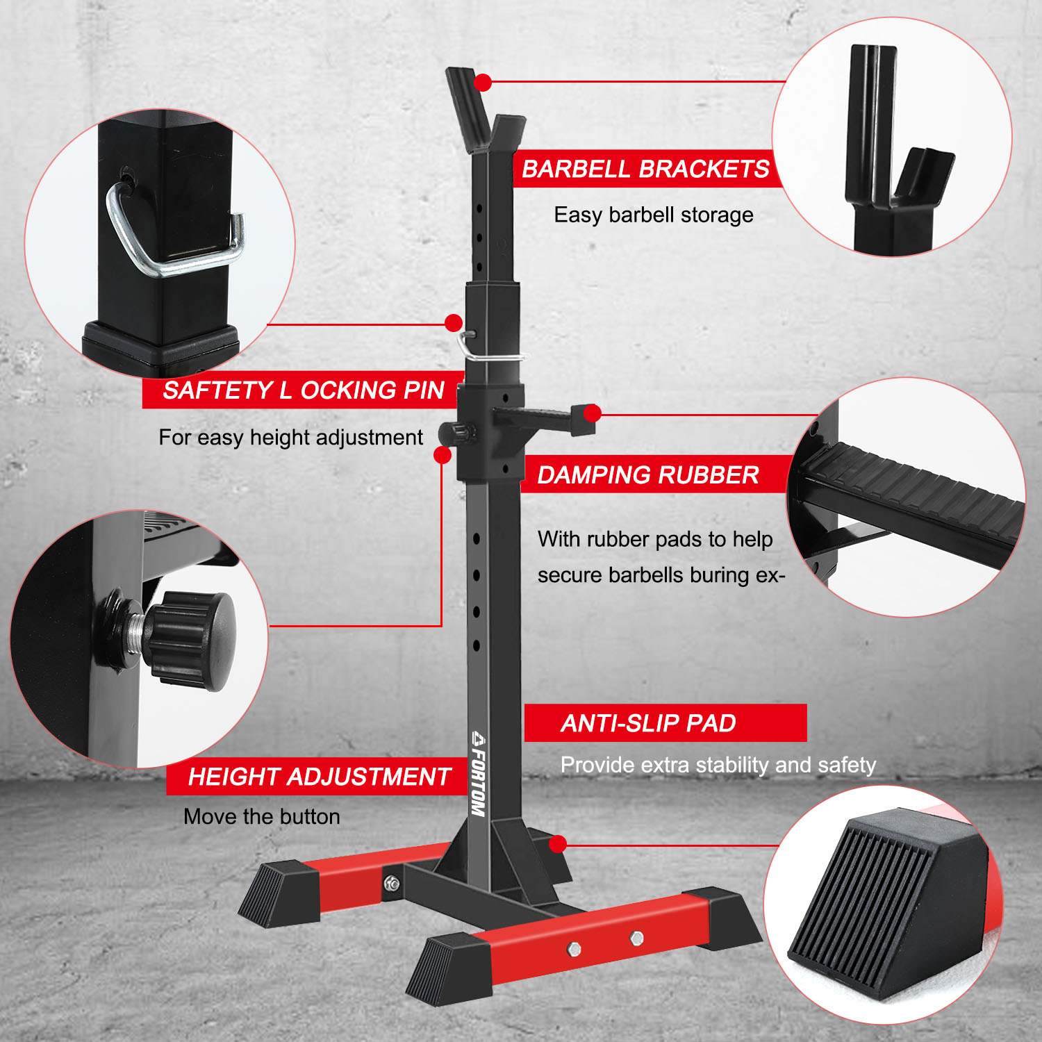 Ripley - RACK MULTIFUNCION AJUSTABLE