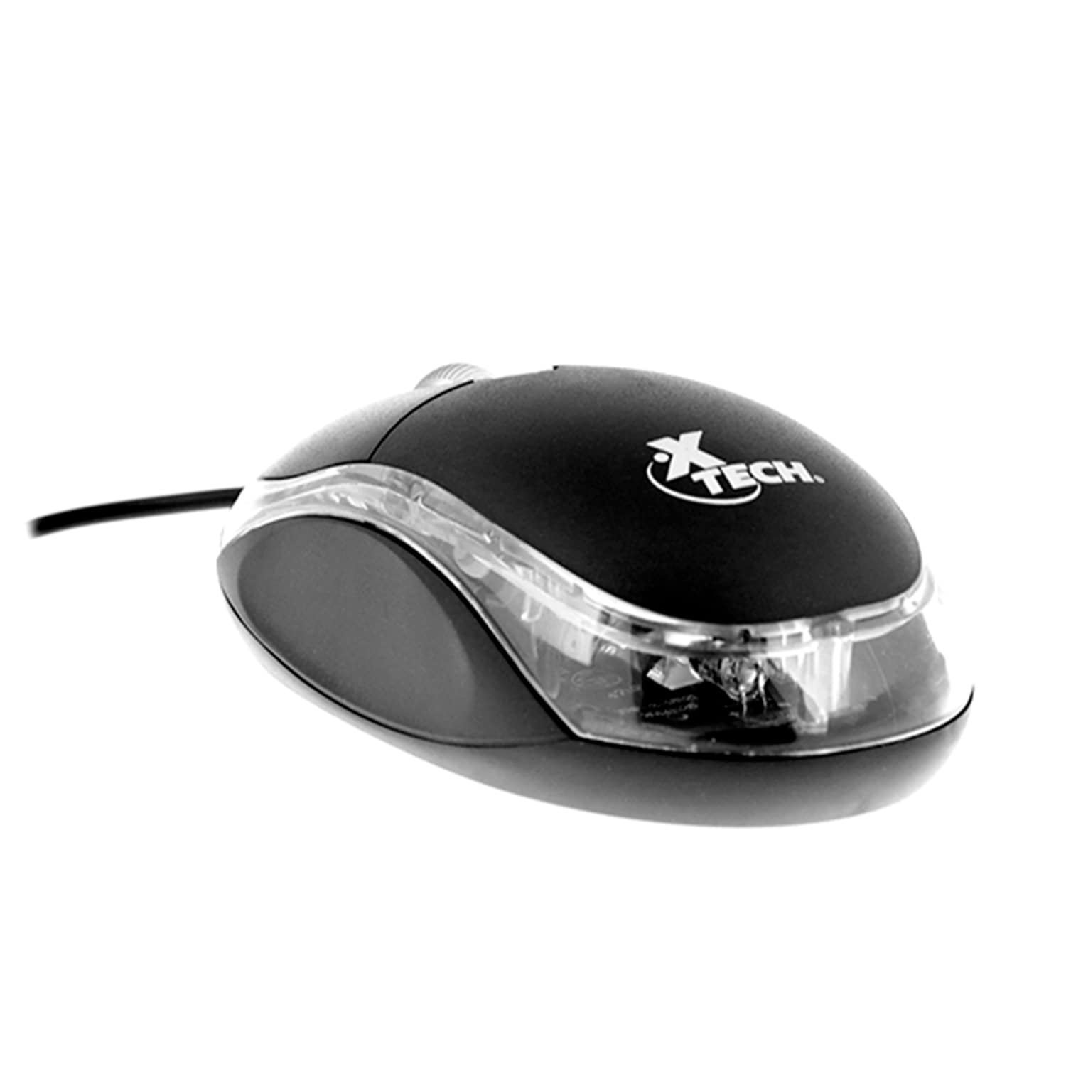 MOUSE XTECH XTM195 OPTICO USB 3BOTONES 1000DPI NEGRO – Toners