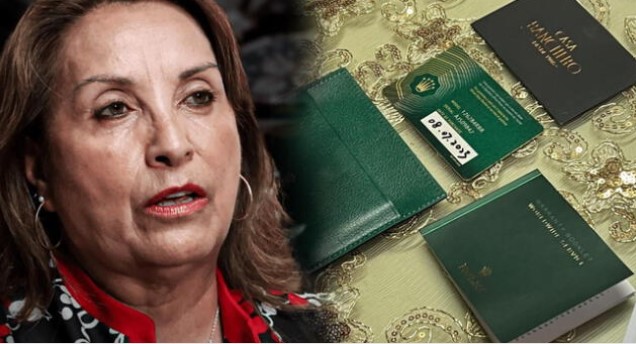 Dina Boluarte sobre tarjetas Rolex en su...