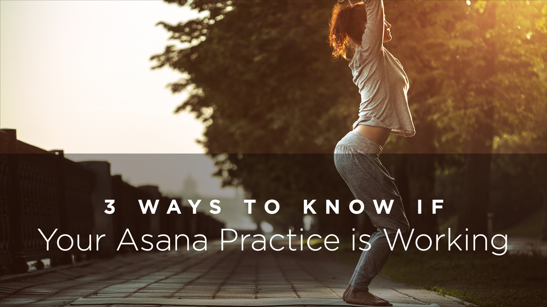 3 Ways to Know if Your Asana Practice is Working