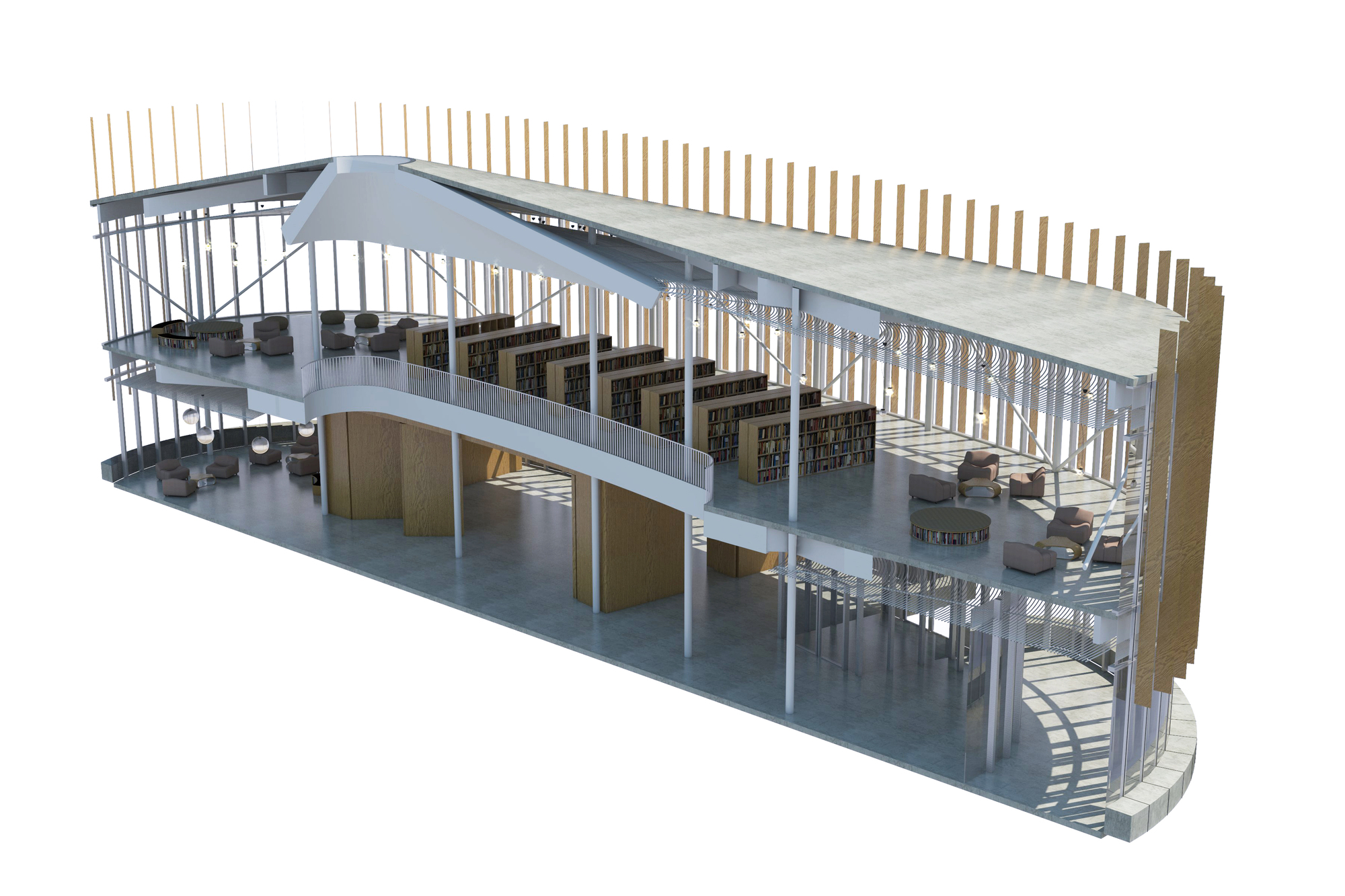 Gallery of Chinatown Branch Library / SOM - 22