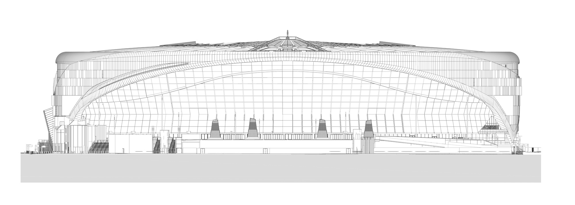 Gallery of Tottenham Hotspur Stadium / Populous - 37