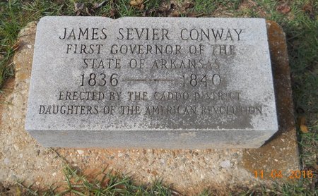 CONWAY (FAMOUS), JAMES SEVIER (MEMORIAL) - Lafayette County, Arkansas | JAMES SEVIER (MEMORIAL ...