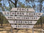 Taabinga Lutheran Cemetery, Kumbia, South Burnett Regional Council ...