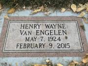 Henry Wayne Van Engelen 1924 - 2015 BillionGraves Record