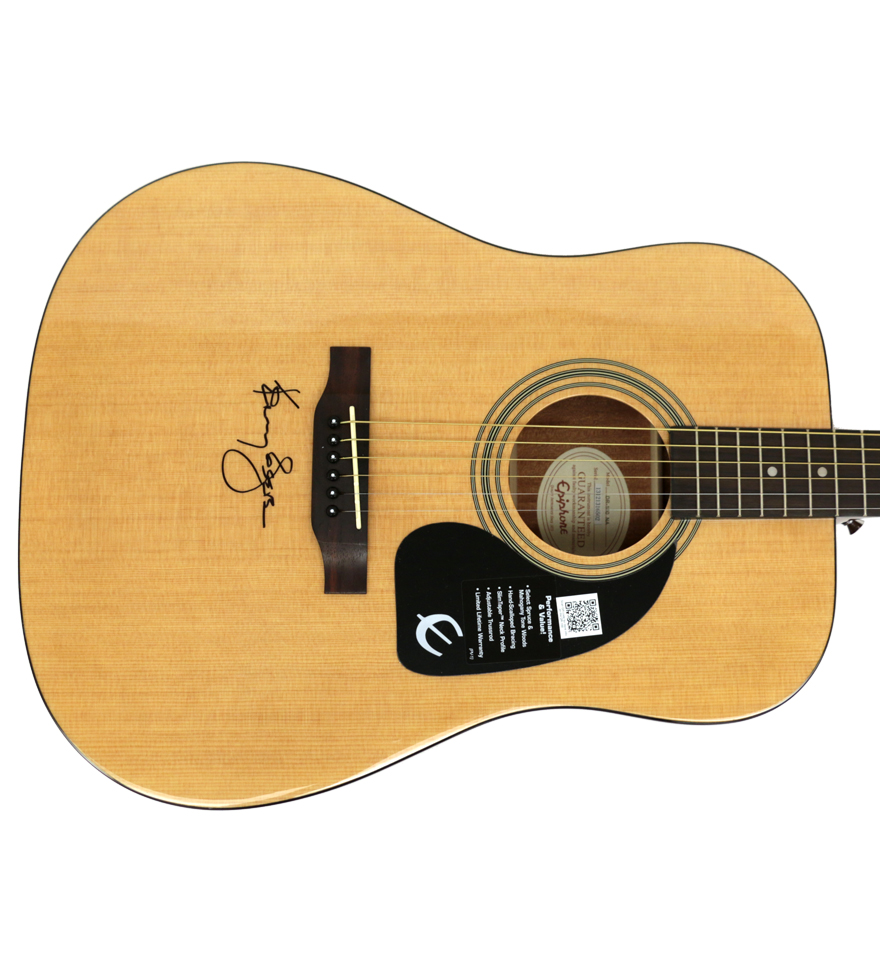 Charitybuzz: Kenny Rogers Autographed Guitar - Lot 721603