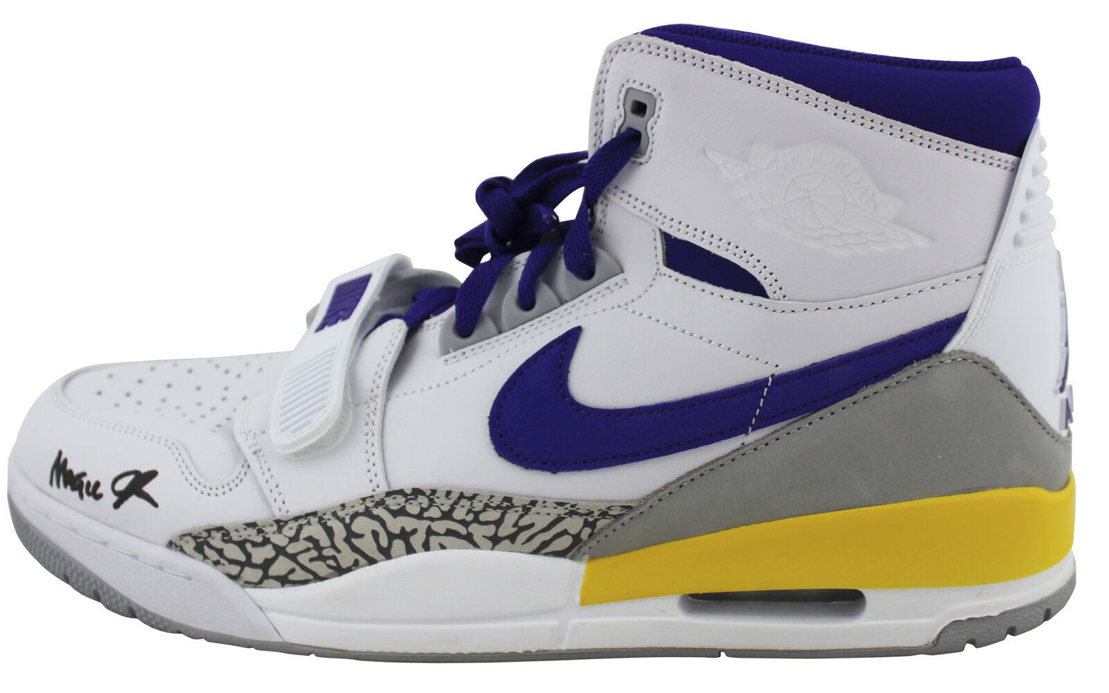 Charitybuzz: Magic Johnson Signed 2018 Nike Air Jordan Shoes - Lot 2227405