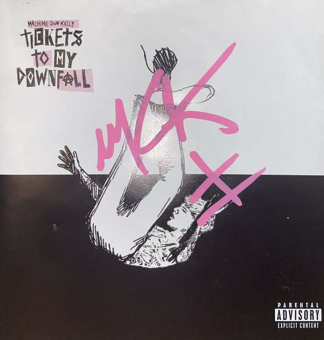 Charitybuzz: Machine Gun Kelly Signed Tickets to My Downfall CD ...