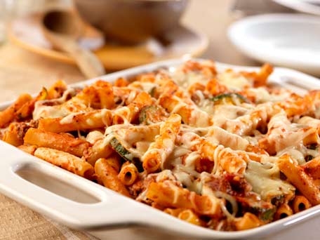 3-Cheese Mostaccioli Bolognese Recipe - AOL